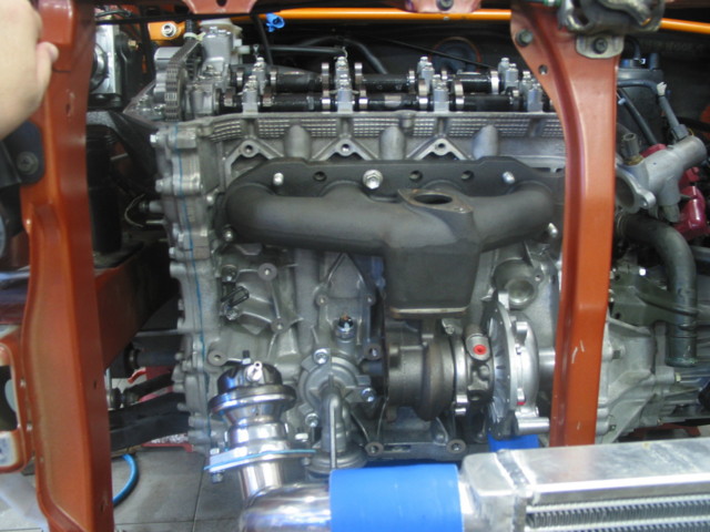 psychokid M15A: M13A Turbo Exhaust system